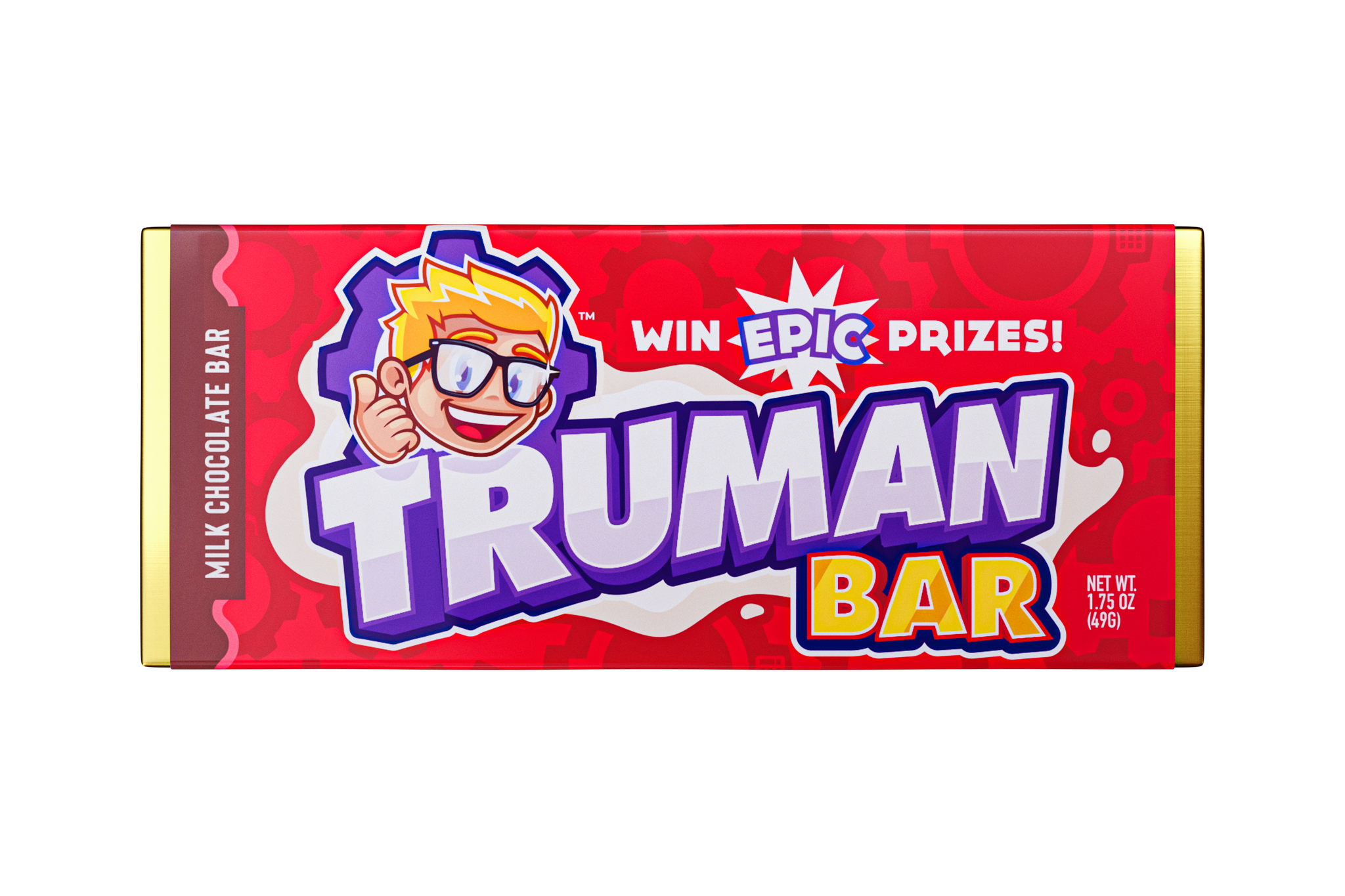 Milk Chocolate Box of 18 Bars!(18 Golden Tickets!) – Truman Factory